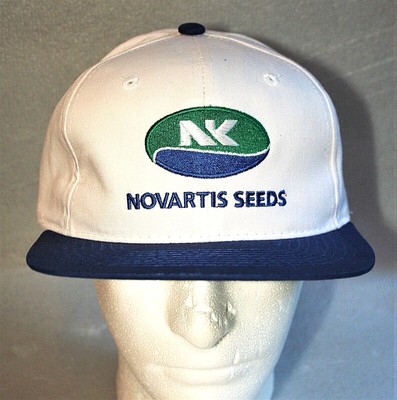 VTG NK Novartis Seeds Agriculture Farm Corn Baseball Cap Hat New NOS ...