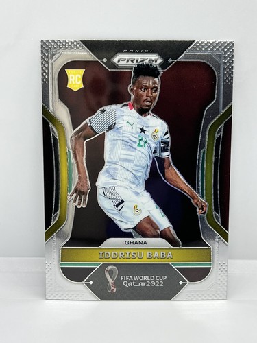 2022 Prizm World Cup Iddrisu Baba ROOKIE #232 Ghana Panini Soccer Qatar ...