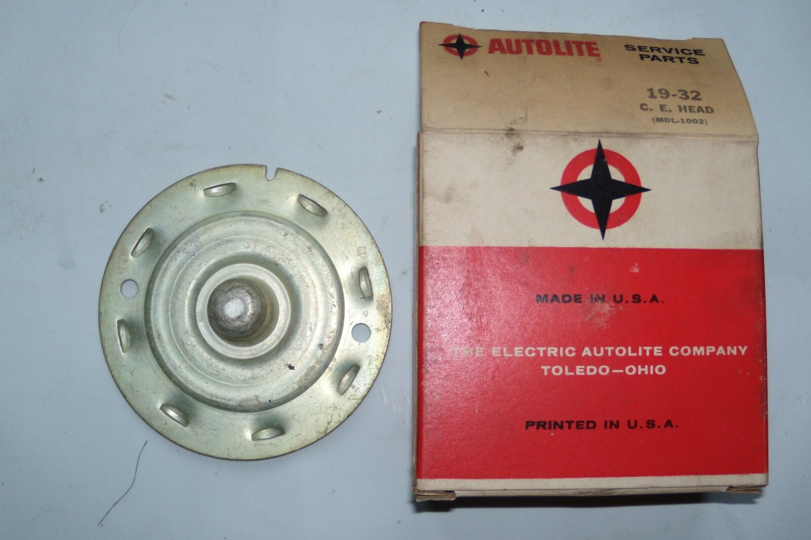 1957-1960 Chrysler Dodge DeSoto Plymouth Autolite Starter CE Plate repl ...