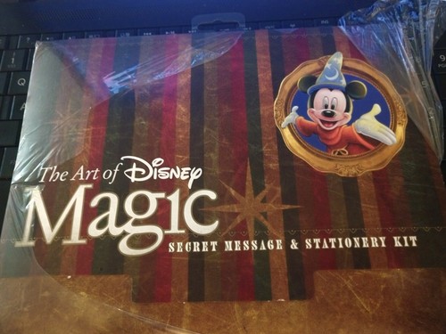 Art of Disney Magic Stamps Plus Secret Message & Stationery Kit OOP | eBay
