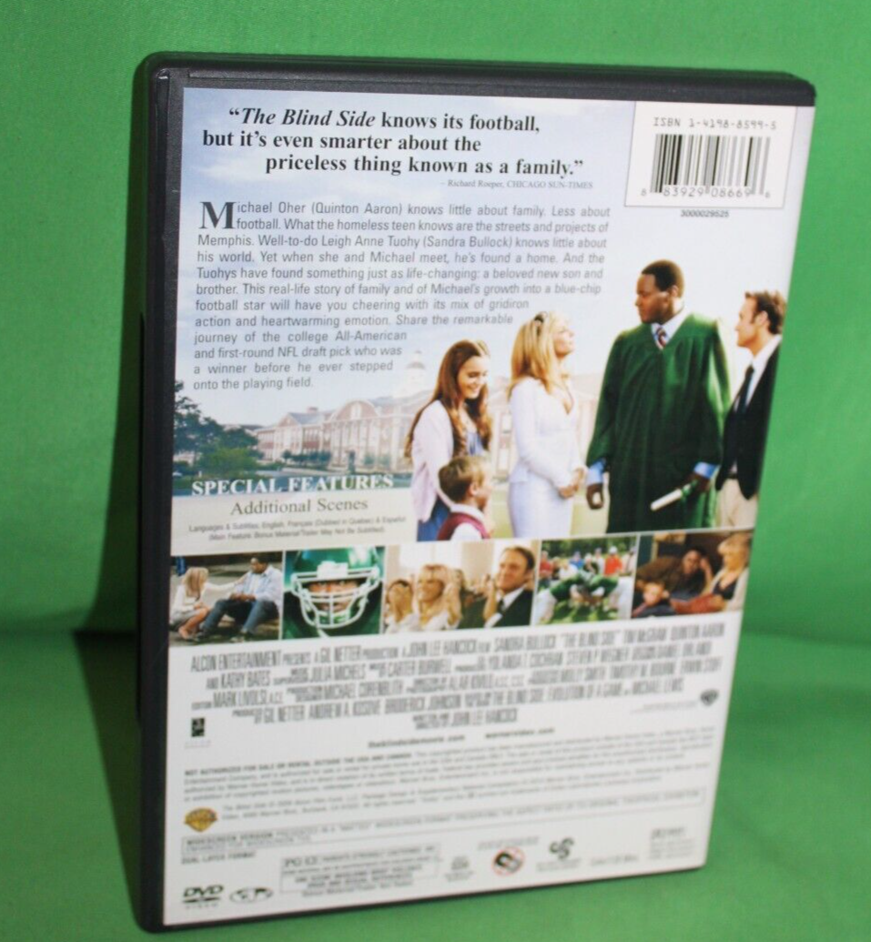The Blind Side DVD Movie Sandra Bullock 883929086696| eBay