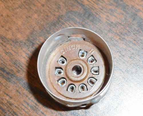 ELCO/ cinch 9 pin tube socket with shield new old stock lot of 33 | eBay