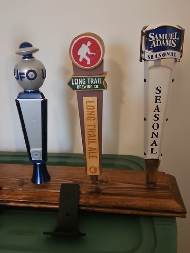 Handmade 5 Tap Beer Tap Handle Shelf With Taps And Mounting Brackets | eBay