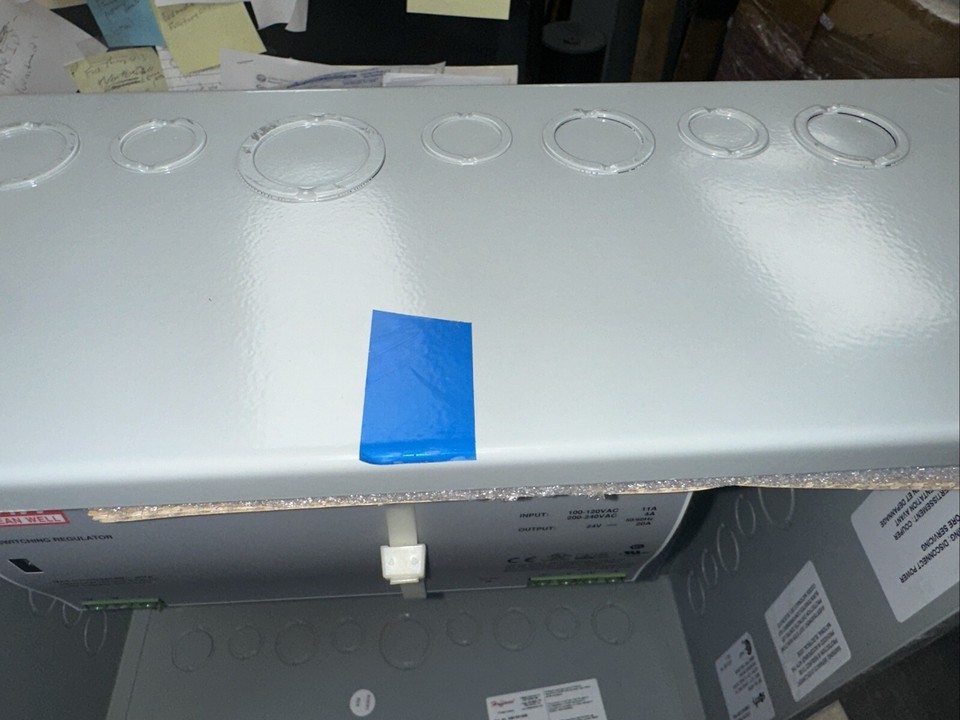 Somfy Power Panel 10 Motor Power Panel W Mean Well DRP-480s-24 Hoffman ...