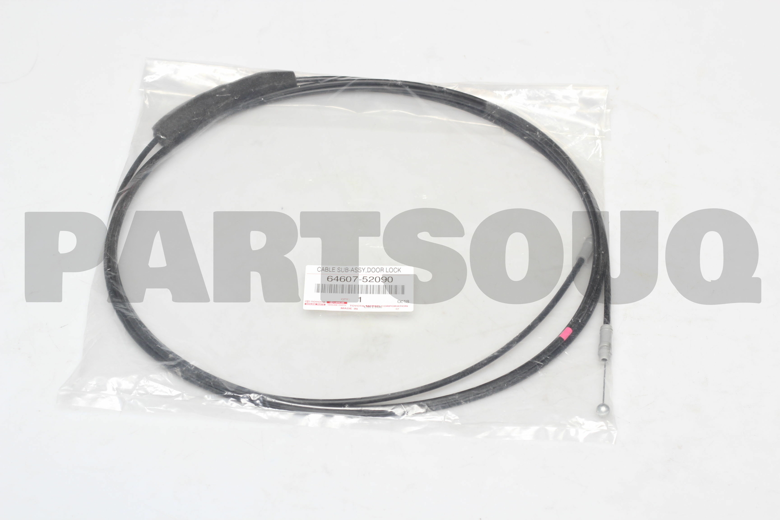 6460752090 Genuine Toyota CABLE SUB-ASSY, LUGGAGE DOOR LOCK CONTROL ...