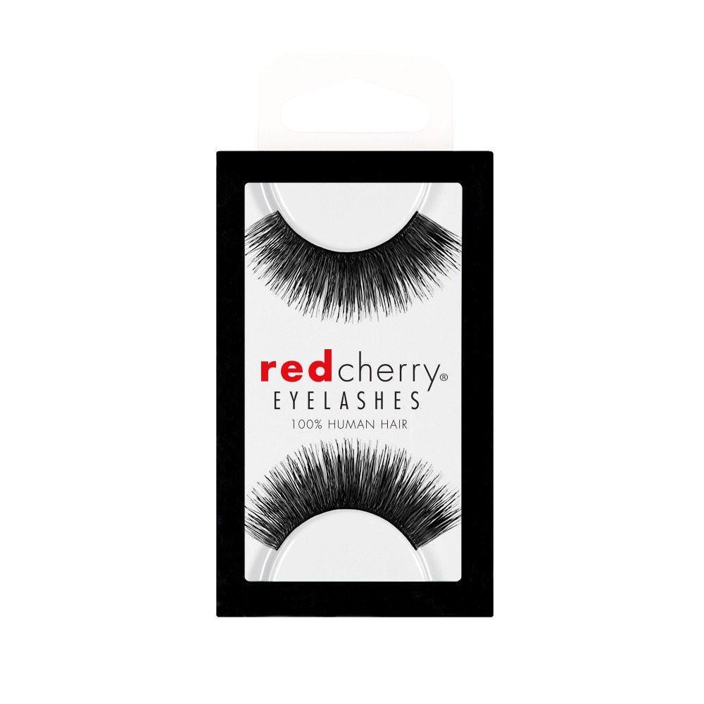 Red Cherry Lashes - 100% Human Hair False Eyelashes - High Quality Fake Lashes! | eBay