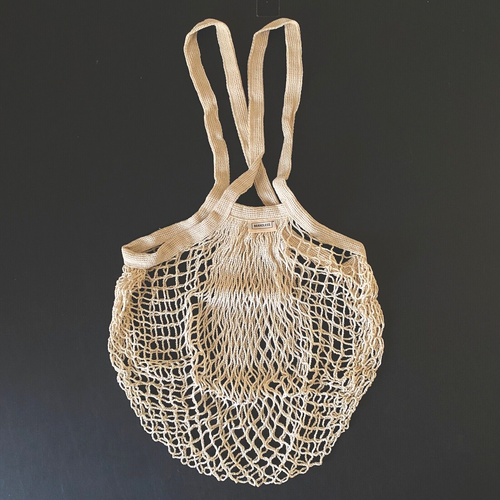 Fishnet Shopping Bag Cotton Market Tote Sack Reusable Lightweight ...