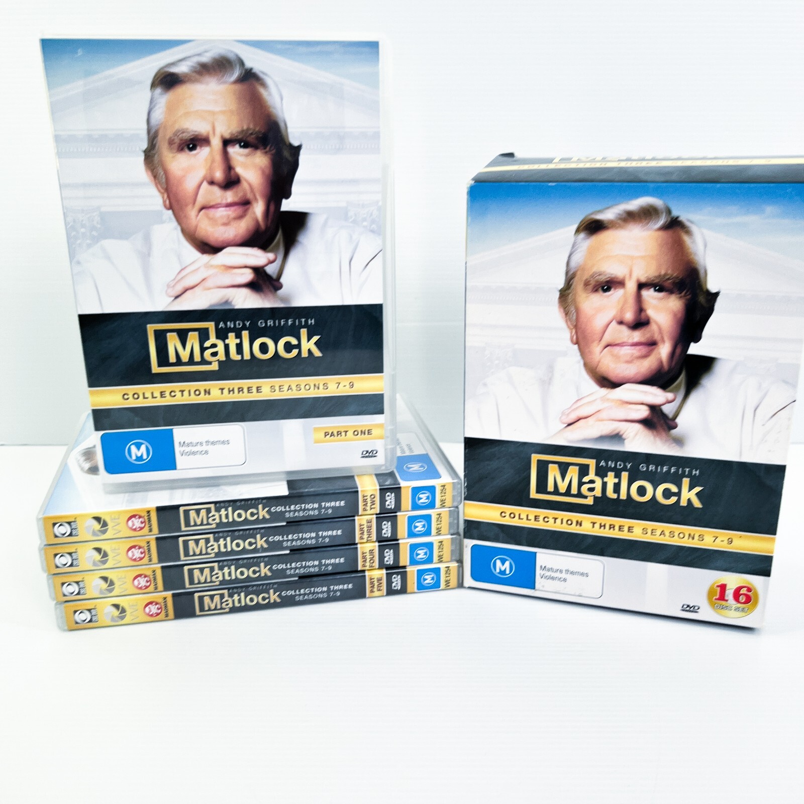 Matlock : Season 7-9 : Complete Collection 3 (Box Set DVD, 1986) TV ...