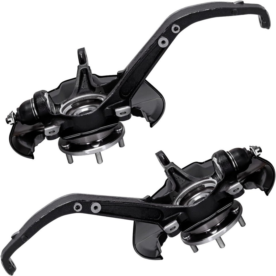 Pair Front Wheel Bearing Hub Knuckle Assembly For 2008-12 Honda Accord ...