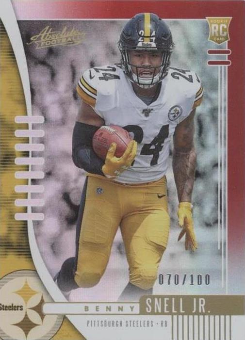2019 Panini Absolute - Rookie Benny Snell Jr. #104 Spectrum Red /100 ...