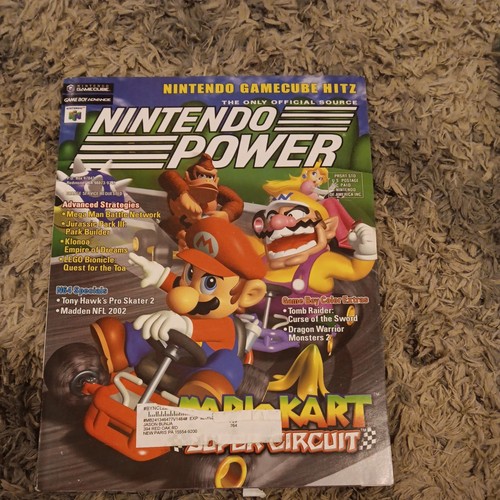 Nintendo Power Magazine Issue 148 Mario Kart Super Circuit 2001 w ...