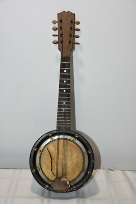 Antique MARCELLI Mandolin Banjo, Banjolin, Made In Germany AS IS. | eBay