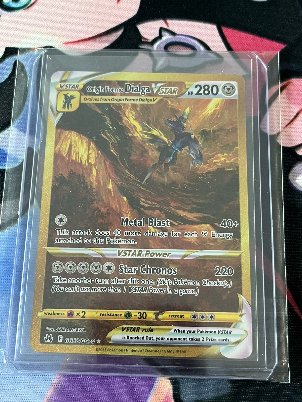 Pokémon TCG Origin Forme Dialga Vstar Crown Zenith: Galarian Gallery ...