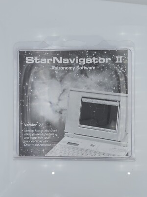 Star Navigator II Astronomy Software Version 2.1 - 3.5 floppy Disk ...
