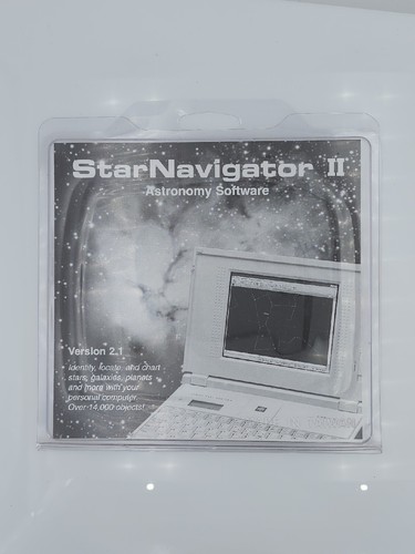 Star Navigator II Astronomy Software Version 2.1 - 3.5 floppy Disk ...