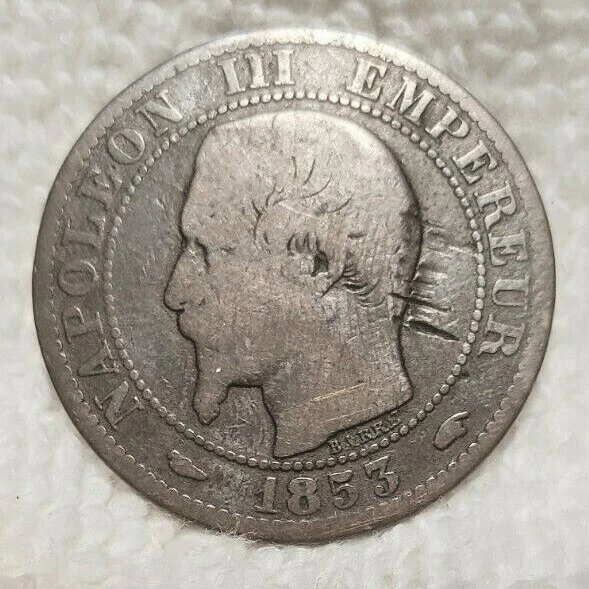 1853 Napoleon Iii Coin Value