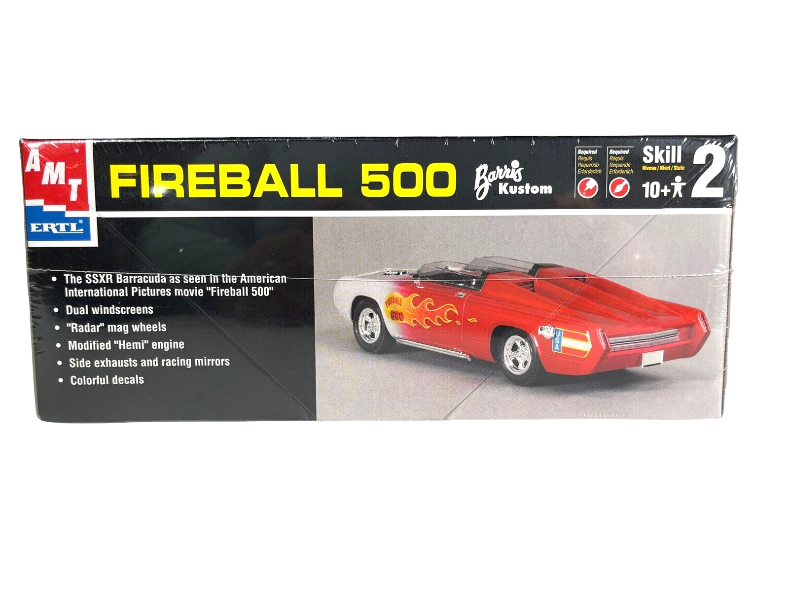 #30260 AMT SSXR Barracuda Fireball 500 Plastic Model Kit ~ 2001 Sealed ...