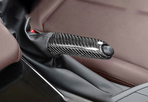 Real Carbon Fiber Hand Brake Cover Fit for BMW 3 4 Series F30 F32 2013 ...