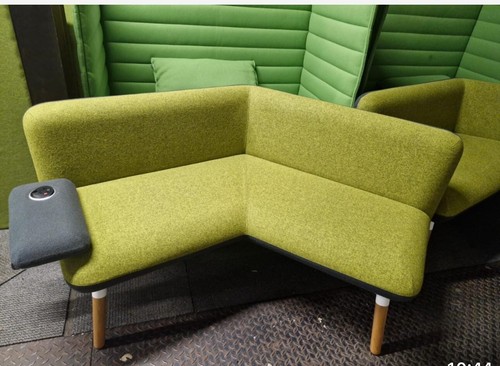 Boss design Myriad 120 Deg sofa Reception soft seating furniture | eBay UK