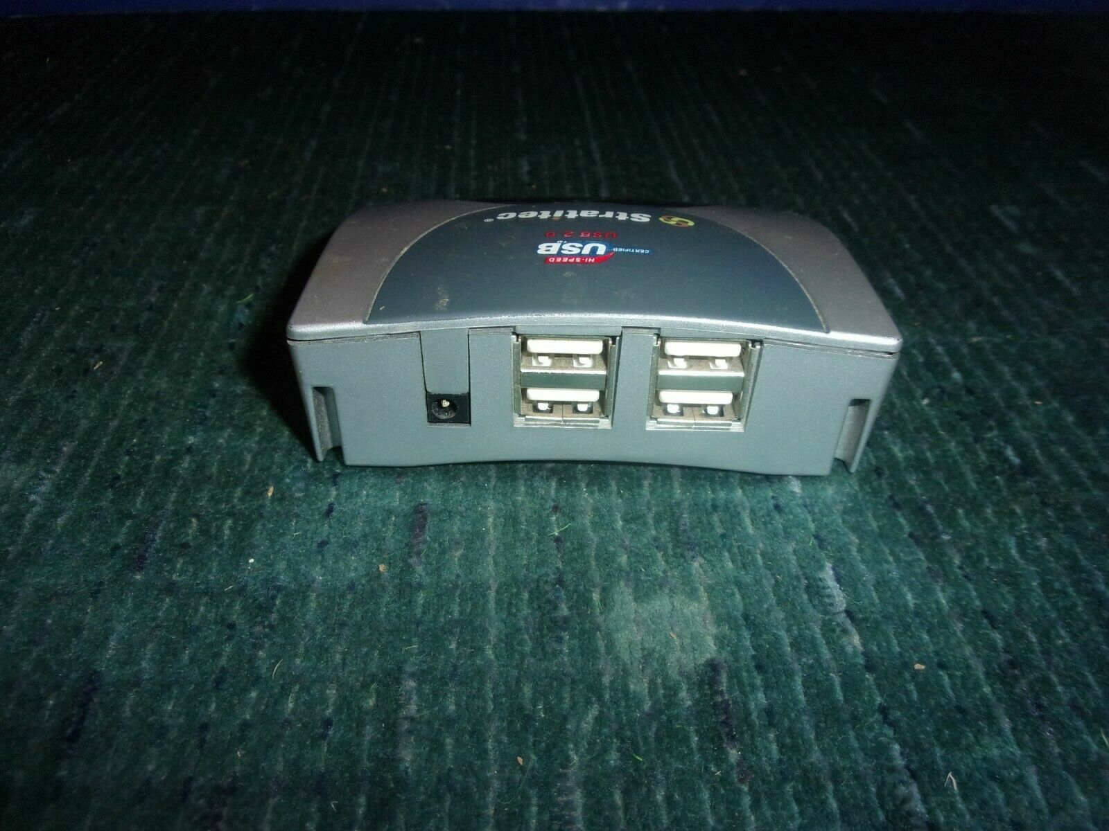 Stratitec 4 Port 2.0 Powered USB Hub Plug N Play Device USB24 With ...