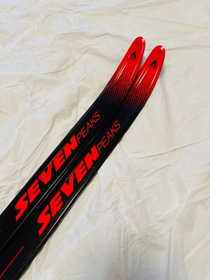 BRAND NEW 160 cm Seven Peaks Cross Country Skis Fish Scale Grip | eBay