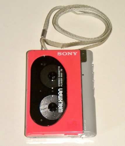Vintage SONY Walkman WM-70 Stereo Cassette Player (Made in Japan ...