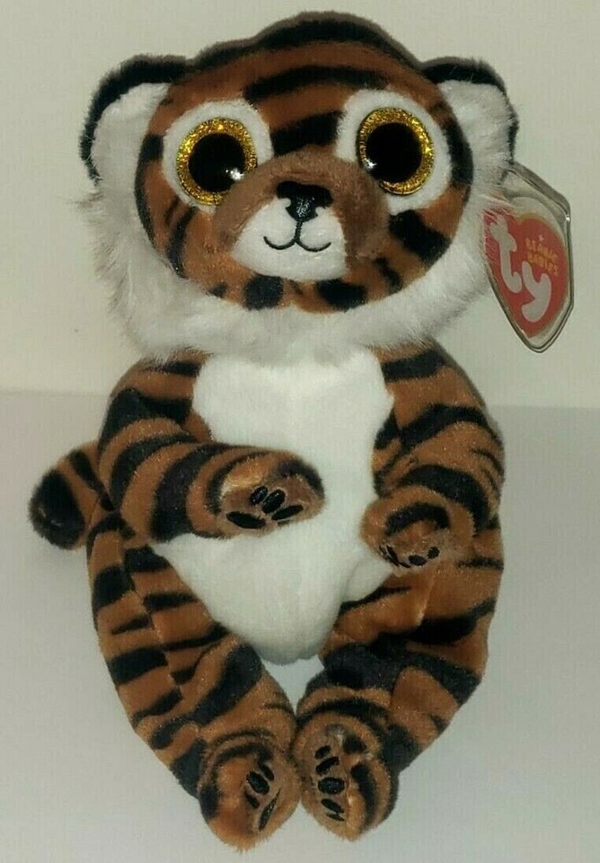 Ty Beanie Baby Bellies - CLAWDIA the Tiger (6 Inch) NEW MWMTs Stuffed ...