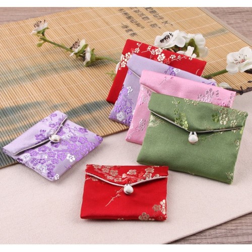 Brocade Cloth Jewellery Bags Chinese Style Coin Purse Case | eBay