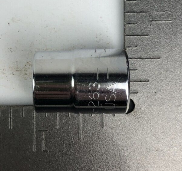 Stanley 7/16" 12 Point 3/8" Drive Socket 86-263 Made In USA | eBay