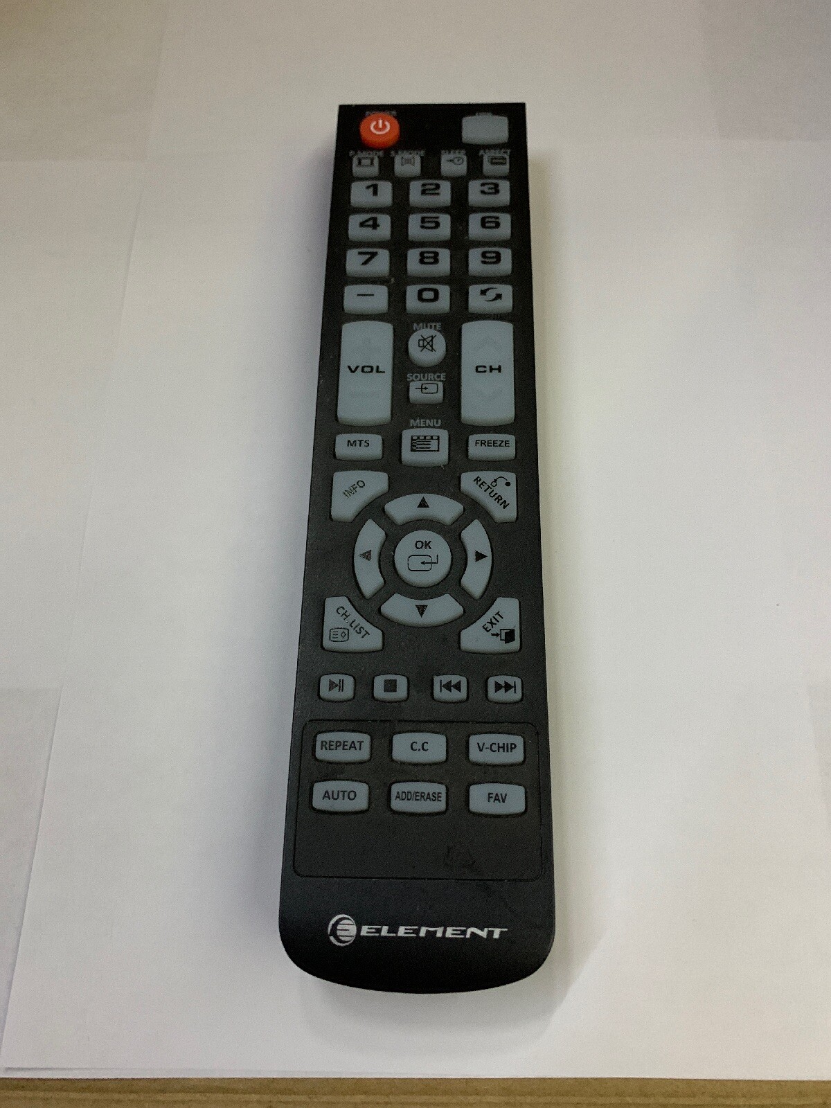 GENUINE ELEMENT XHY353-3 TV REMOTE CONTROL ELEFW504A ELEFW247 ELEFW328 ...