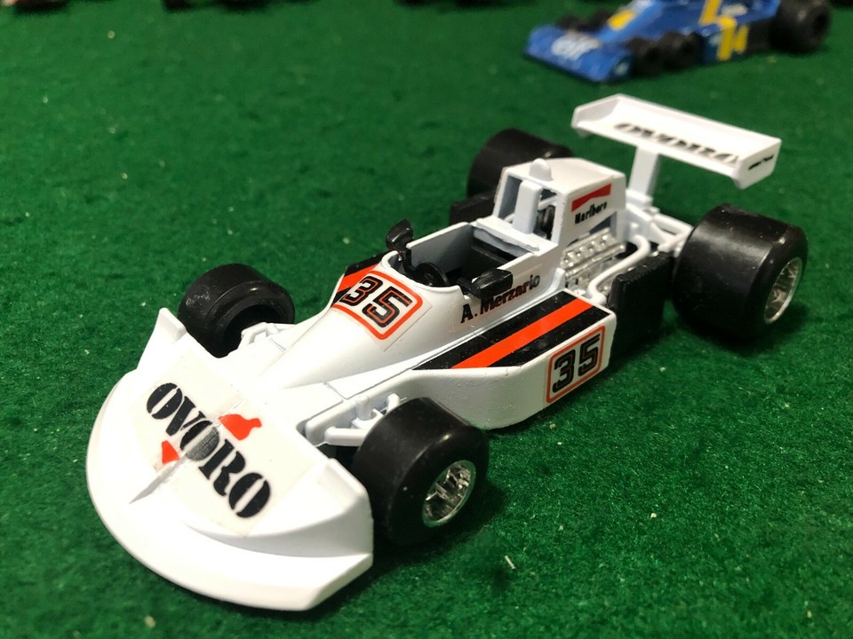 MARCH FORD 761 OVORO F1 MERZARIO N 35 METAL DIECAST BY POLISTIL 1:32 # ...