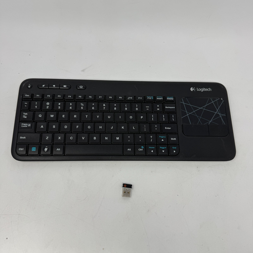 Logitech - K400 Plus TKL Wireless Membrane Keyboard for PC/TV/Laptop ...