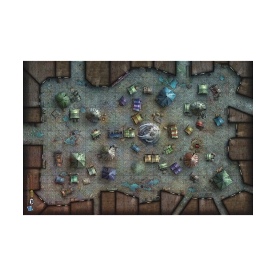 GF9 D&D Battlemat D&D BattleMats Collection #1 - 5 Vinyl Game Mats New ...