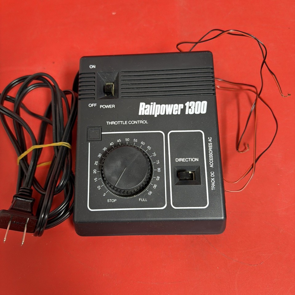 MRC 1300 Rail Power Model Train Transformer Power Pack | eBay