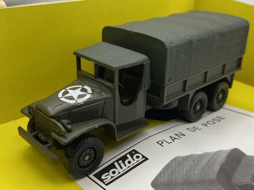 Solido GMC Military Truck USA WWII Ref 6032 US Army Transport Vehicle ...
