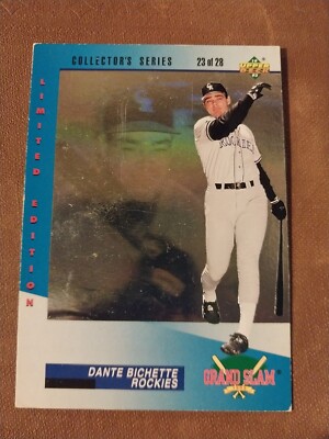 1993 DANTE BICHETTE UPPER DECK DENNYS GRAND SLAM BASEBALL CARD #23 ...