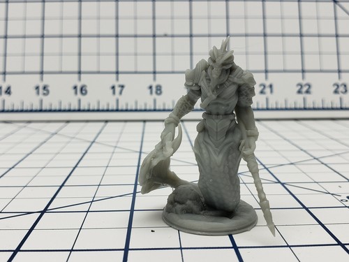 Merrow Mini - Savage Atoll - Hero's Hoard - DND - Pathfinder - Dungeons ...