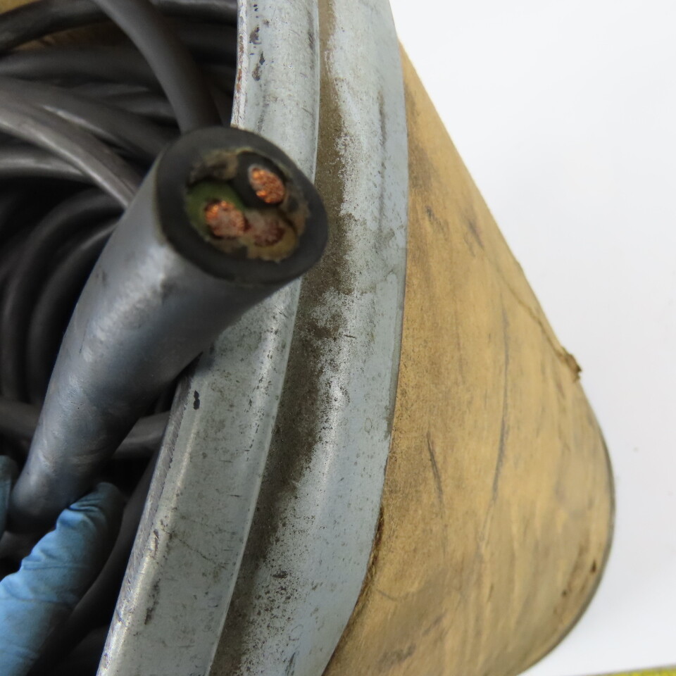 Carol FT-2-P-7K-123033 12 AWG 12/2 w/ Ground SOOW Bus Drop Cable Wire ...