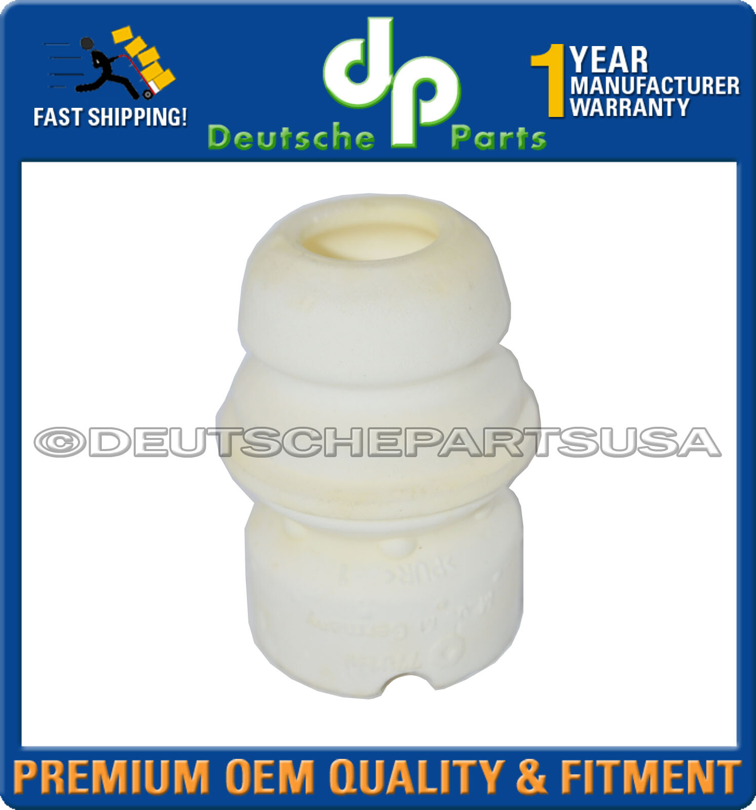 BMW E46 Front Suspension Strut Bump Stop 31336750892 x 2 OEM - MADE IN ...