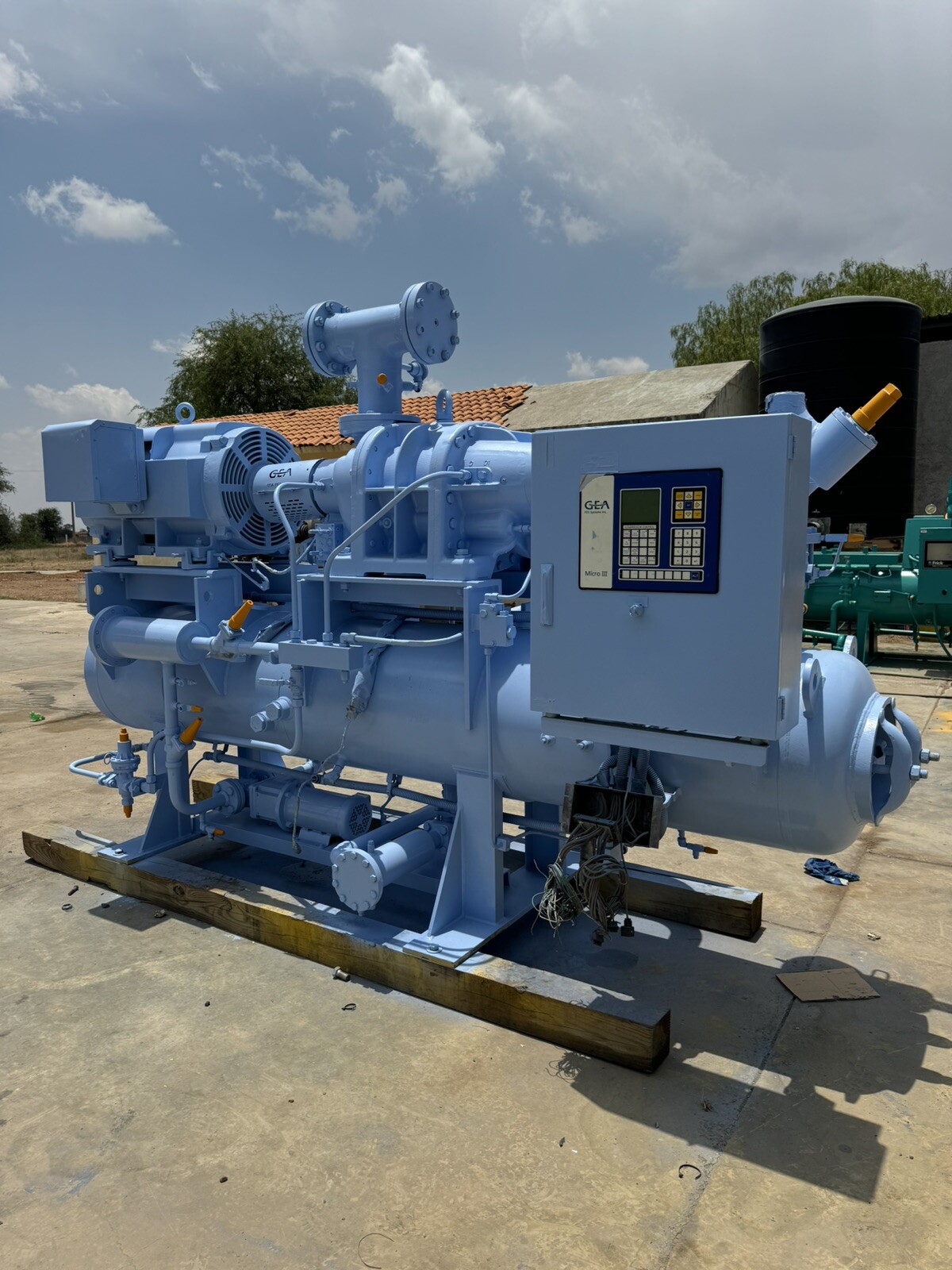 GEA FES TR-T2655S Ammonia Screw Compressor 350 HP Gforce International ...