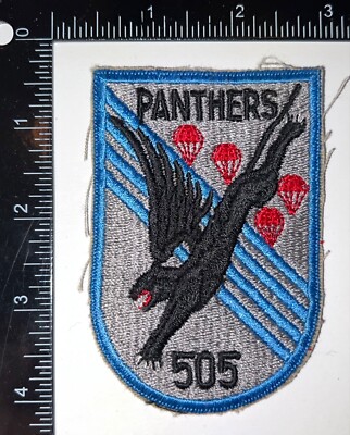 Cold War 1960s/70s US Army 505th Airborne Infantry Regiment Patch | eBay