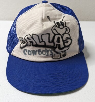 Dallas Texas Cowboys Trucker Hat Cap Drawstring Design Blue Men's ...
