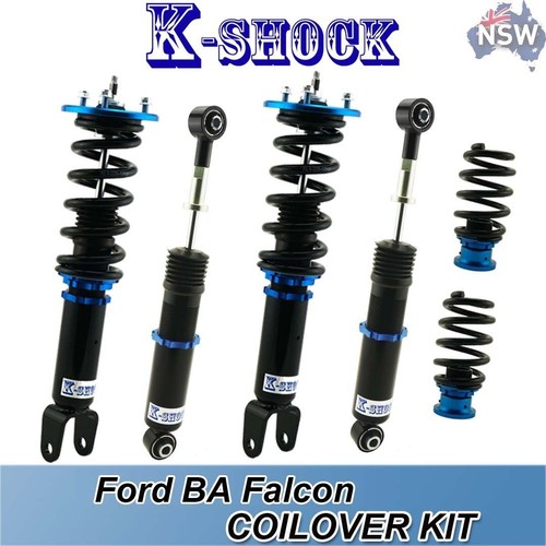 K-SHOCK coilover kit fully adjustable FITS Ford Falcon BA-BF xr6 XR8 ...