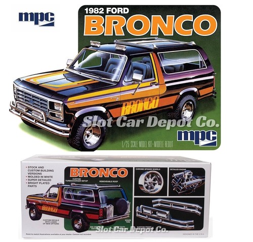 MPC Model Kit '82 Ford Bronco 1:25 Scale Skill Level 2 MPC991 | eBay