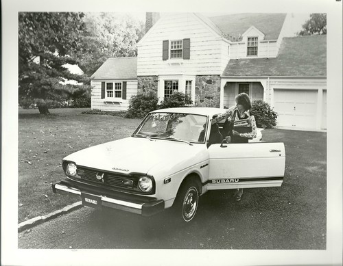 1977 Subaru DL 2 DOOR SEDAN Factory Press Photo Picture?Brochure ...