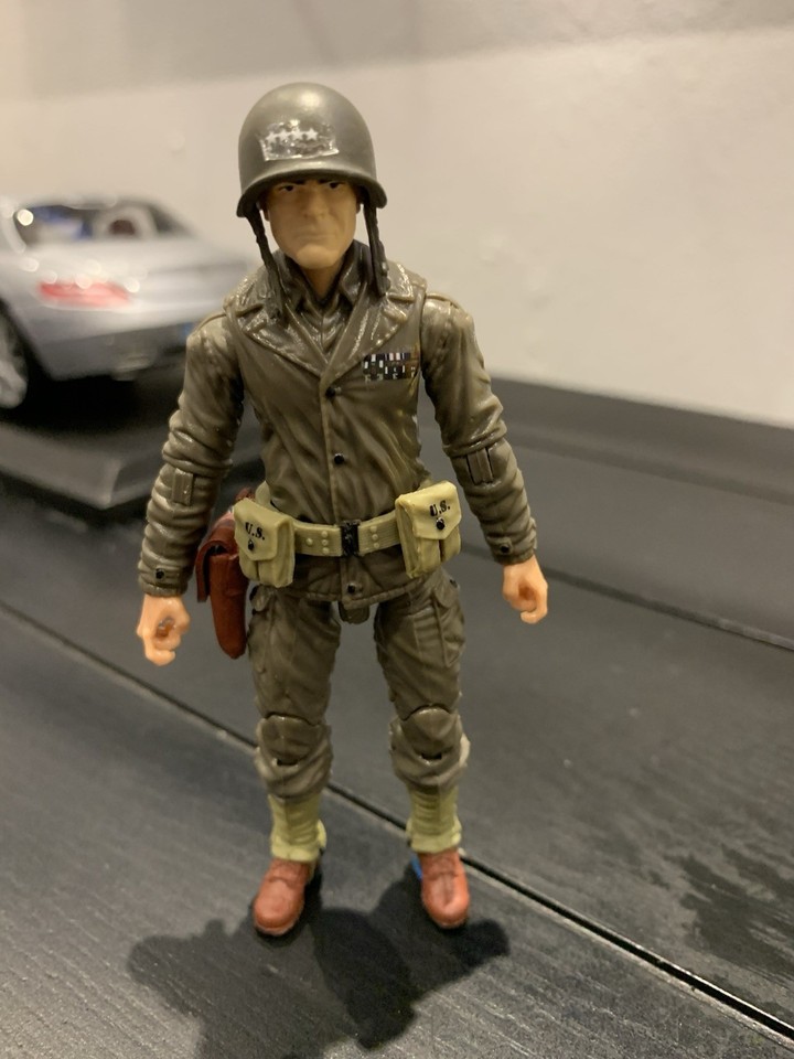 CUSTOM! Marauder Task Force 1/18 3.75 GI Joe WW2 US Army General | eBay