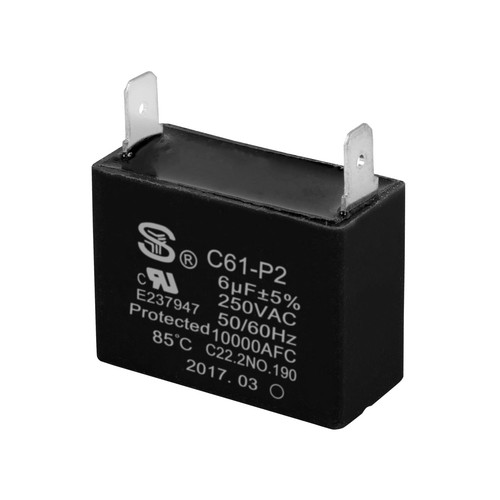 C61-P2 E237947 Capacitor uF 250VAC 50/60Hz 10000AFC C22.2NO.190 85℃ | eBay