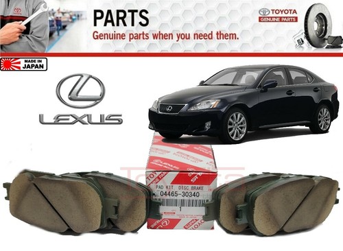 Genuine Toyota Lexus 2009-2013 IS250 Front Brake Pads 04465-30340-LL | eBay