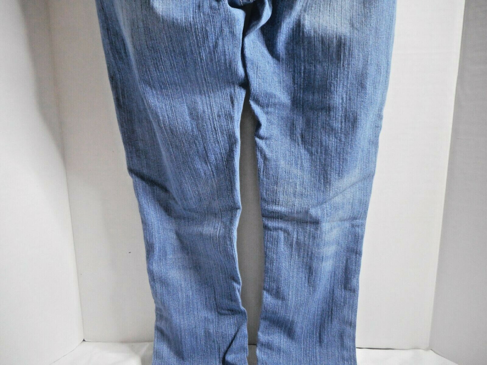 Red Rivet Blue Jean Jr Sz11 Thick Stitch Distressed S… - Gem