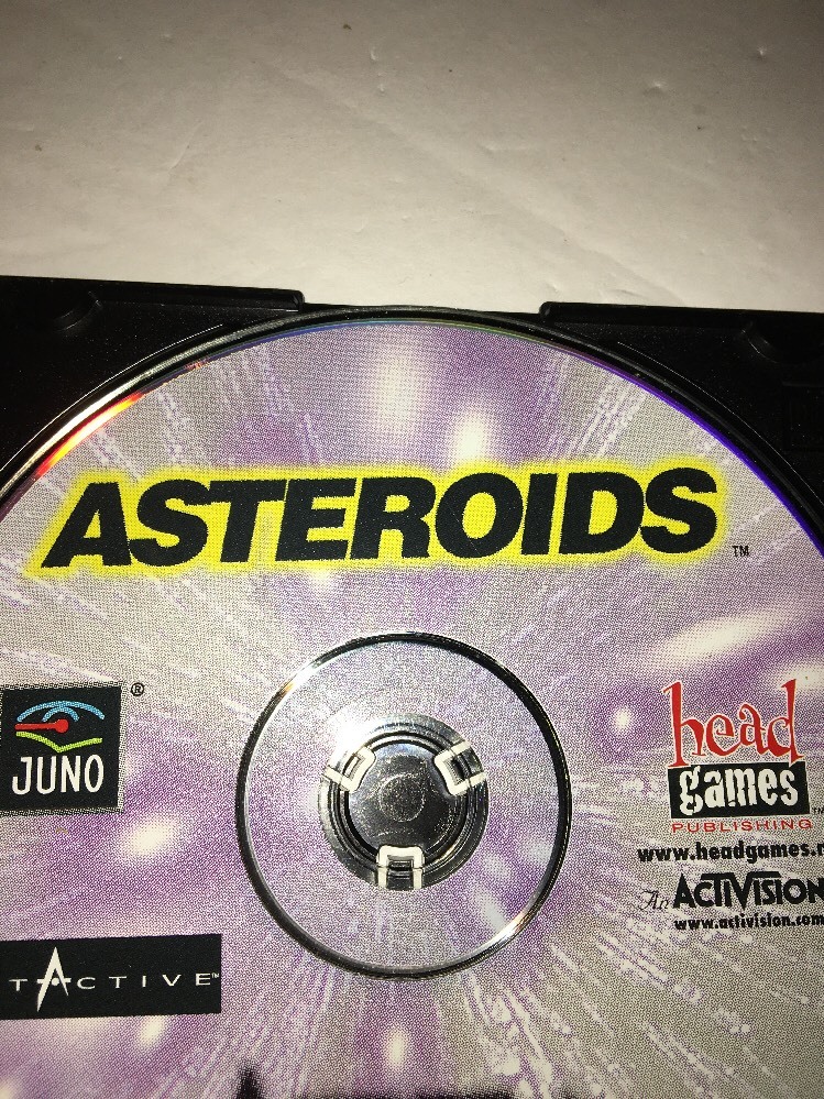 Asteroids - PC CD Computer game Disc Only AcTiVision Generals Mills ...